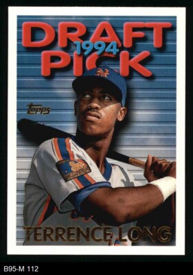 1995 Topps #112 Terrence Long Mets 8 - NM/MT | eBay