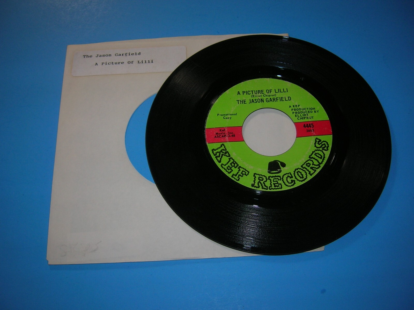 Pop / Rock 45 - The Jason Garfield - A Picture Of Lilli - 1971 | eBay