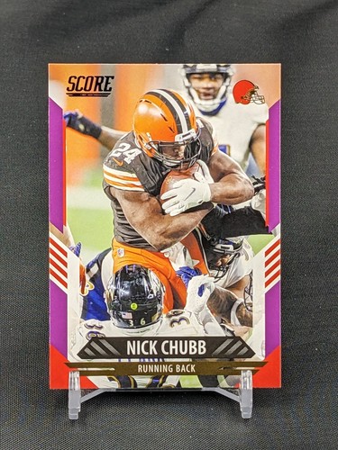 2021 Score Purple Nick Chubb #105 | eBay