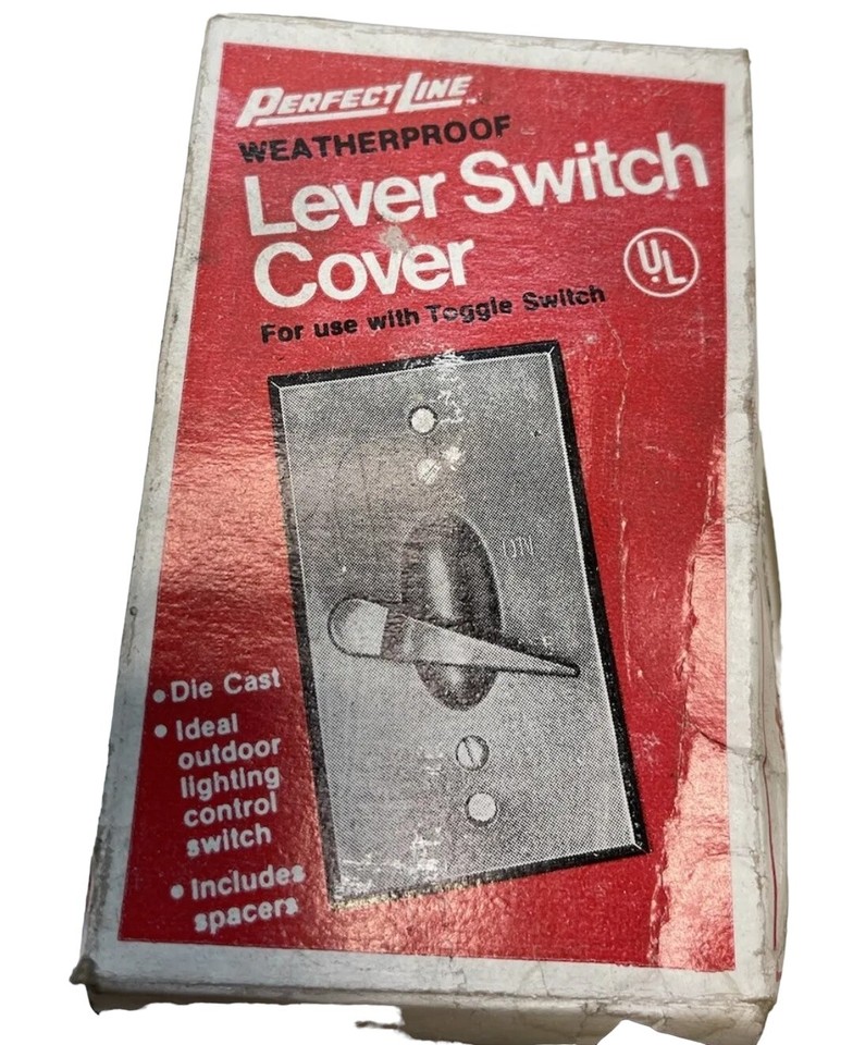 Perfect-Line SW1-C Lever Switch Cover for Single Pole Toggle Wet ...