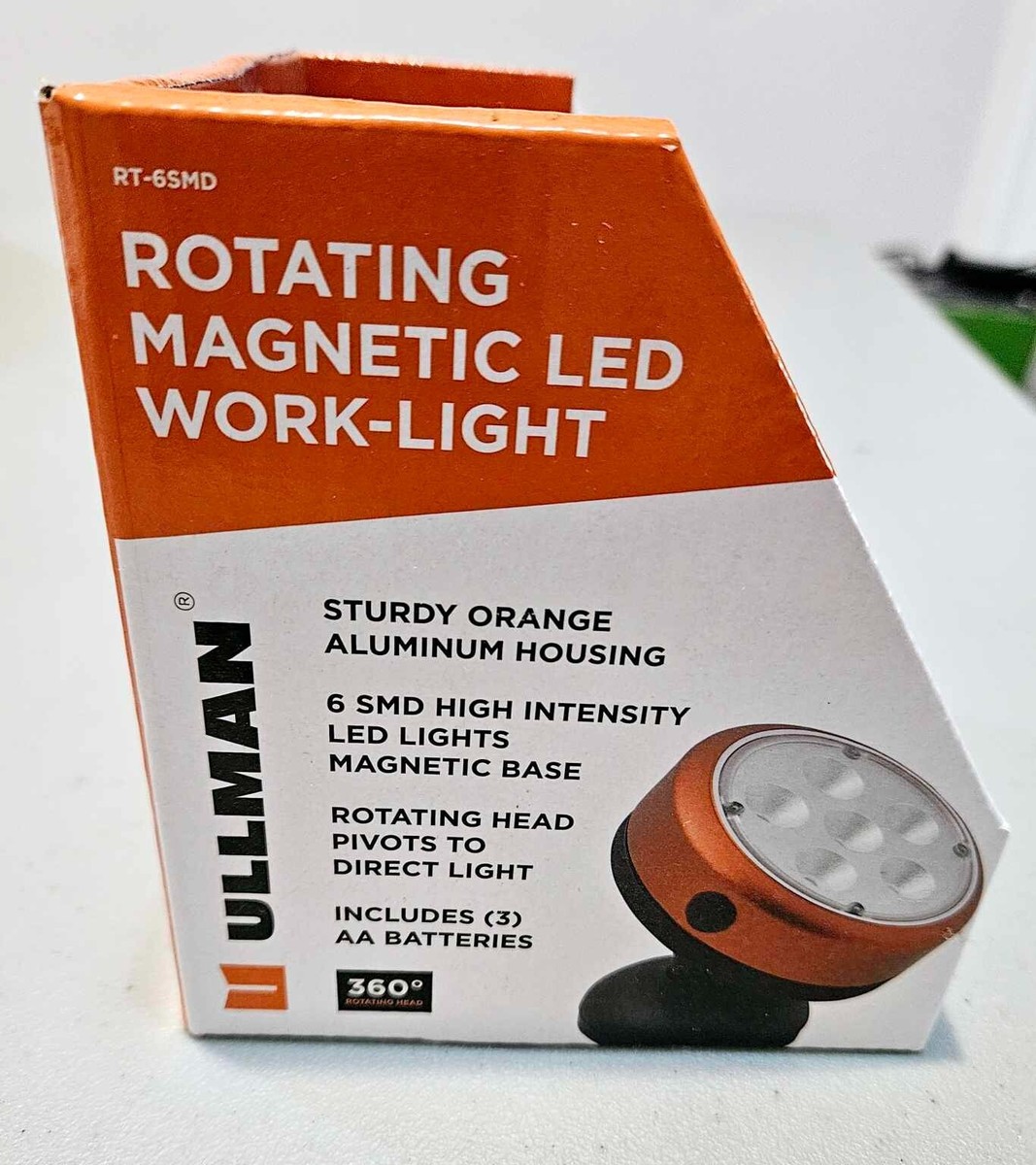 Ullman Magnetic Led Work Light Ullman Devices CL 6SMD Clamp Work Light