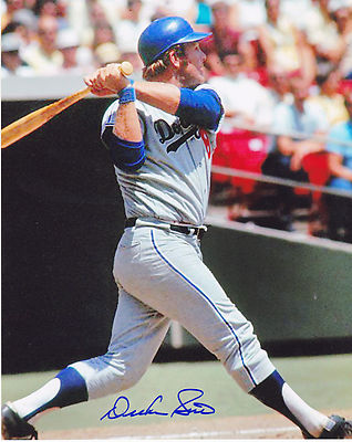 DUKE SIMS LOS ANGELES DODGERS ACTION SIGNED 8x10 | eBay