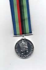 RUC Royal Ulster Constabulary Service Medal With George Cross Ribbon ...