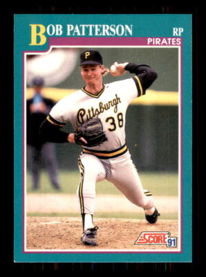 1991 Baseball Score Bob Patterson Pittsburgh Pirates #636 | eBay
