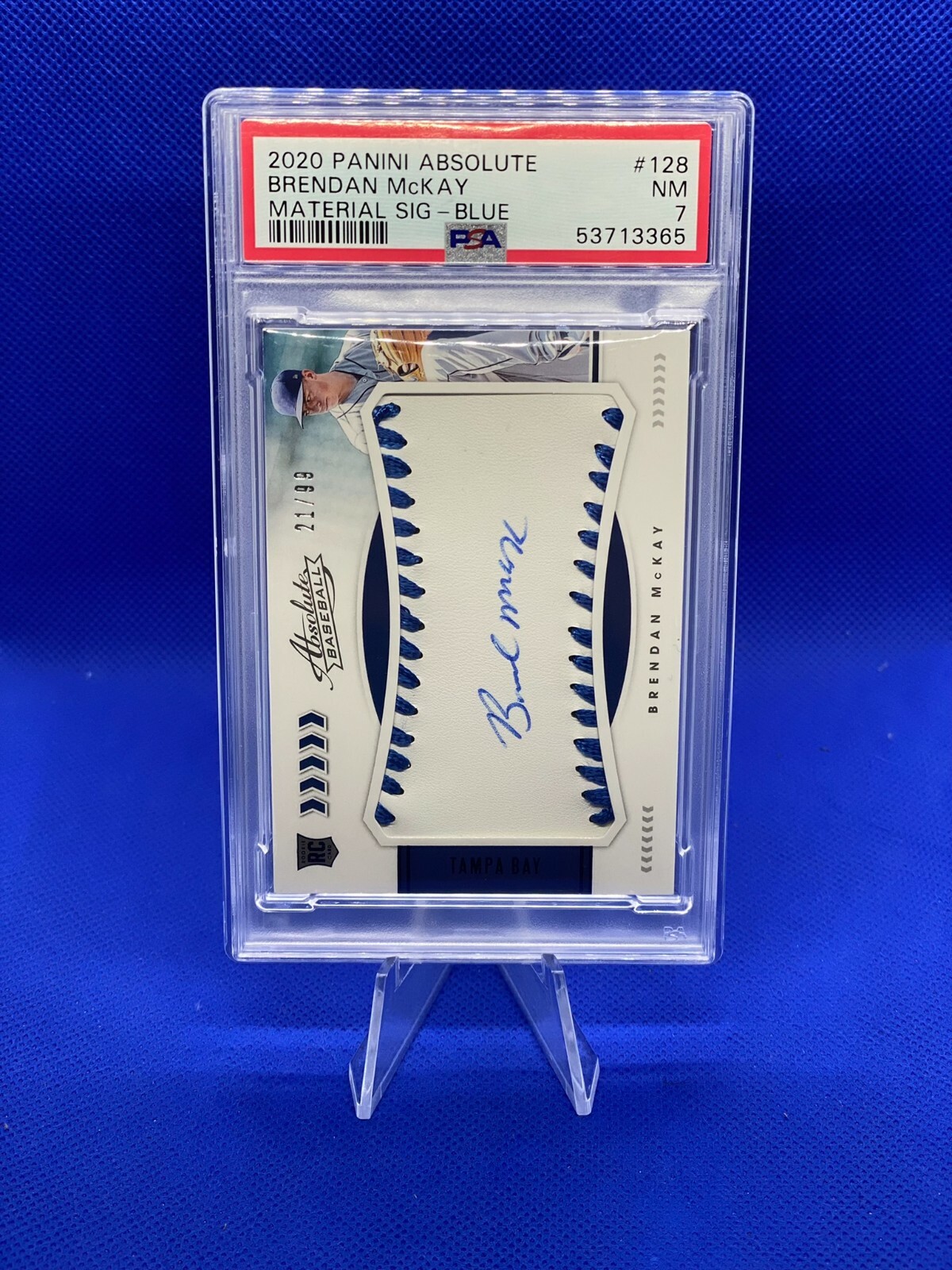 2020 Panini Absolute - Rookie Baseball Material Signatures Blue #128 ...