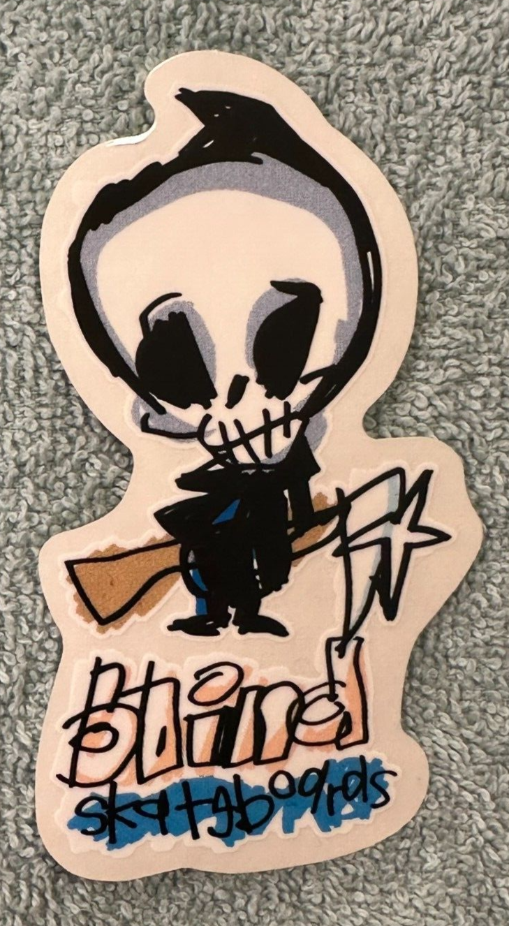 blind, Skateboard Sticker, Manufacturers Original Rare Collector 719 ...