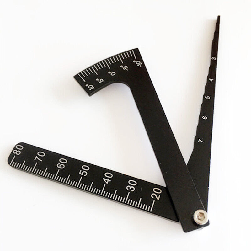 3 In 1 Height Gauge Ruler RC Car Wheel Chassis Camber Dip Angle ...