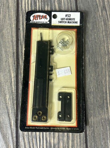 Vintage Atlas Model Railroad Co Inc #52 Left Remote Switch Machine New ...