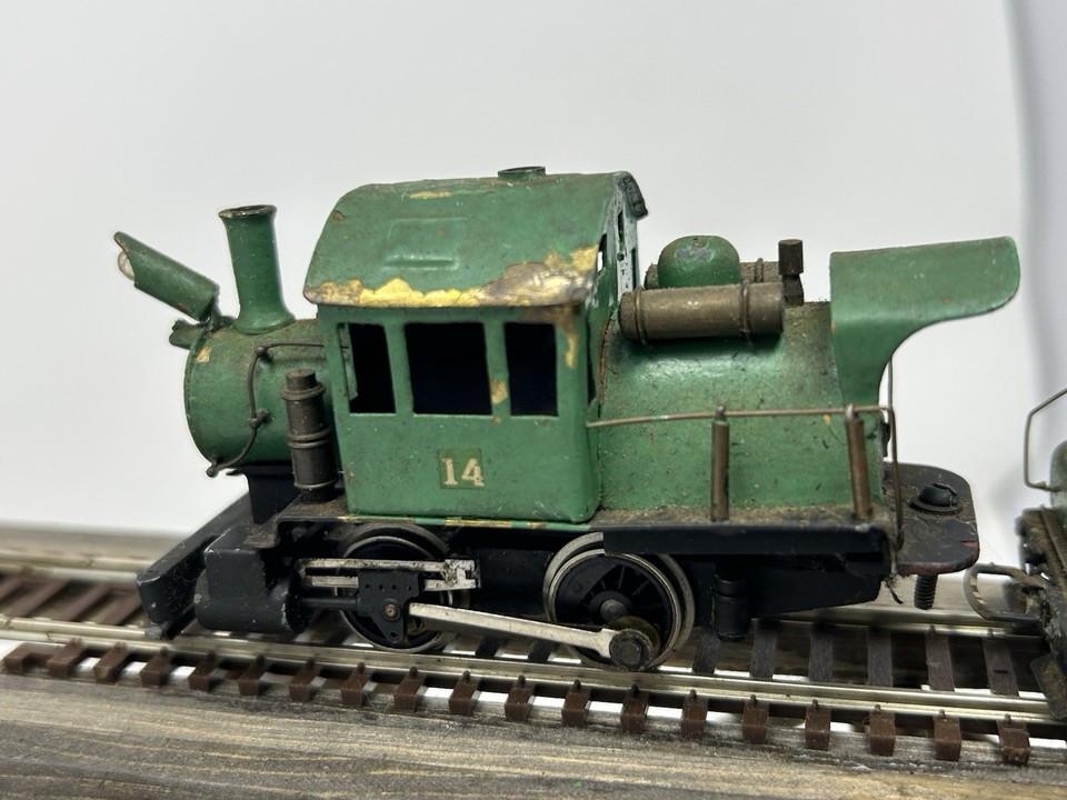 Vintage HO Brass 0-4-0 Steam Switcher w/ Tender Tupaco RR | eBay