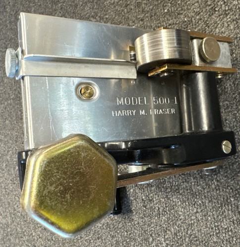 HARRY M FRASER 500-1 PORTABLE STRIP SLITTER FABRIC CUTTER FOR RUGS like ...