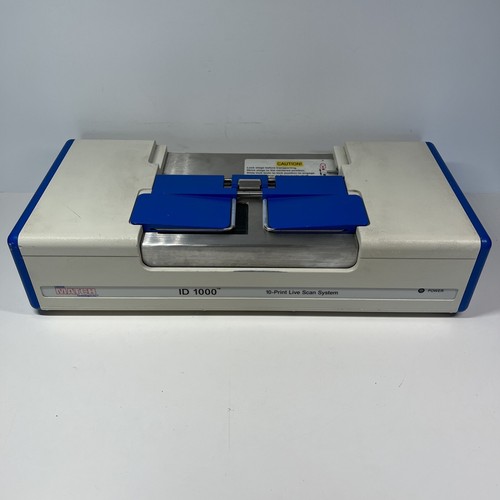 Cross Match ID 1000 10-Print Live Scan System 500dpi 12v Fingerprint ...