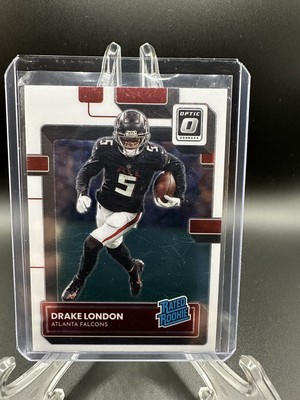 Drake London 2022 Donruss Optic Rated Rookie RC #207 Atlanta Falcons ...