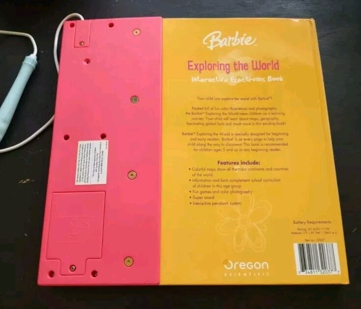 Barbie Exploring the World Interactive Book Electronic Oregon ...