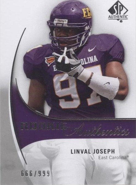 2010 SP Authentic - Rookie Authentics #203 Linval Joseph /999 (RC) for ...