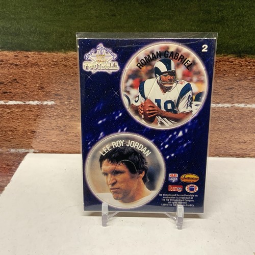 1994 Roger Staubach's NFL Football POG Cards Roman Gabriel Lee Roy ...