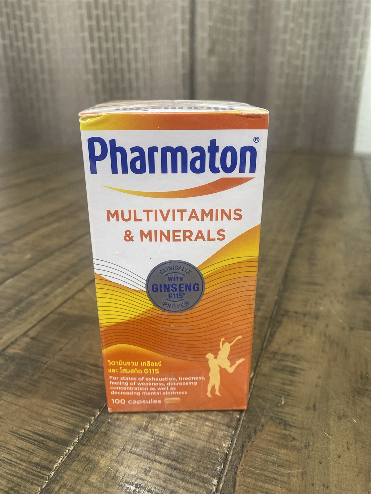 Geriatric Pharmaton Multivitamin Mineral G115 Ginseng Prophylaxis ...