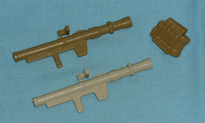 vintage G.I. GI JOE gijoe ZAP WEAPONS PARTS LOT #2 gun bazooka backpack ...
