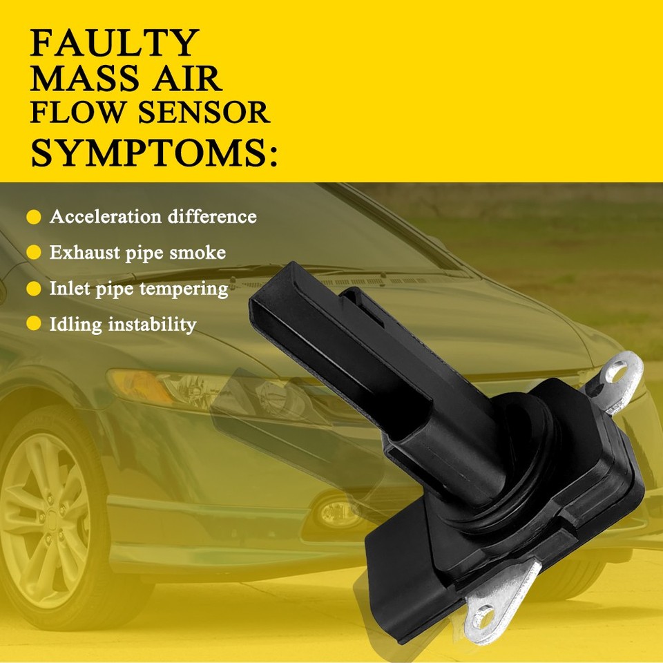ABS Mass Flow Air Meter Sensor MAF For Honda Element LX EX SC 2.4L L4 ...