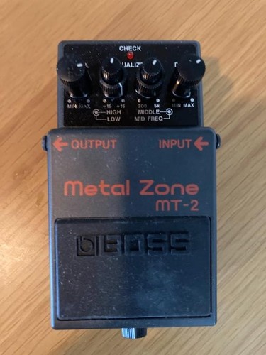 Boss Metal Zone Mt-2 Guitar Effector | eBay