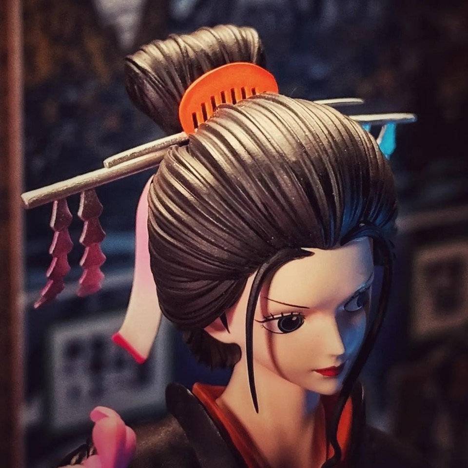 One Piece Wano Country Land of Wa Devil Child Nico Robin Garage Kit ...