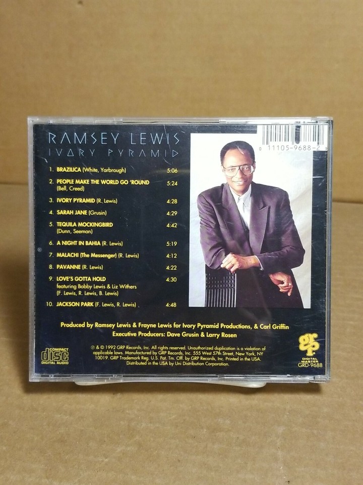 Ivory Pyramid by Ramsey Lewis (CD,1992, GRP Records (USA)) 11105968829 ...