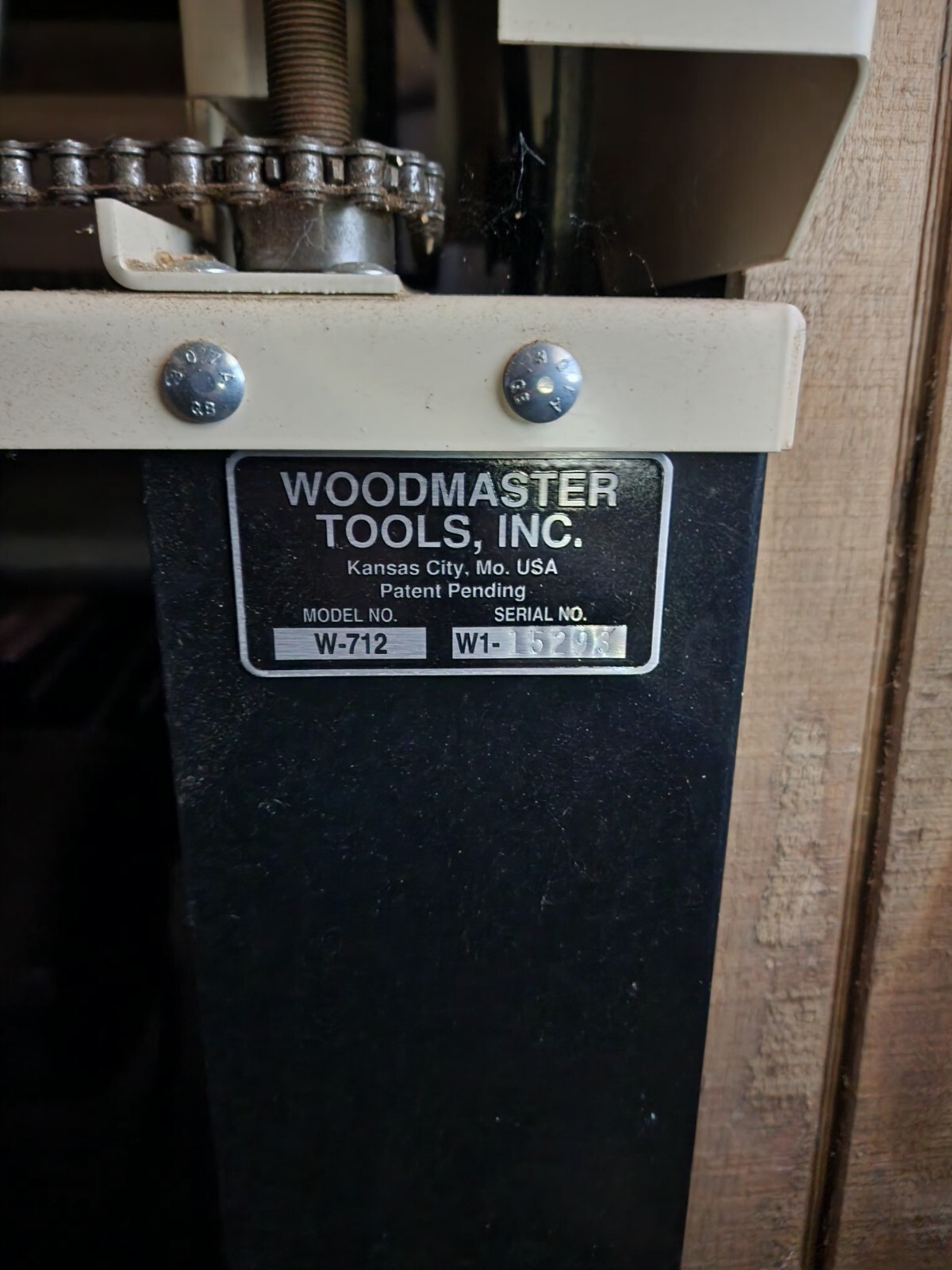 Woodmaster W-712 Planer/moulder/saw | eBay