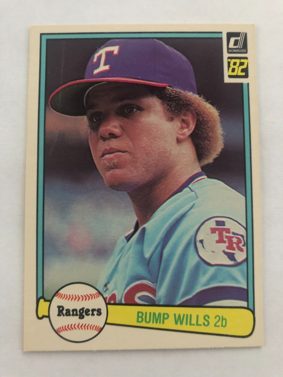 1982 Donruss Elliott Bump Wills #289 Texas Rangers | eBay