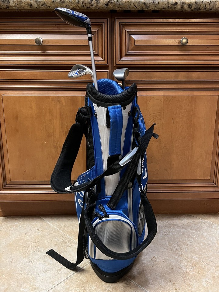 Callaway XJ Kids Right Handed Junior 3 Pc Golf Club Set Youth w/ XJ ...