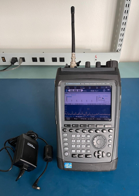 Rohde & Schwarz PR100 9 kHz to 7.5 GHz Portable Receiver for sale ...