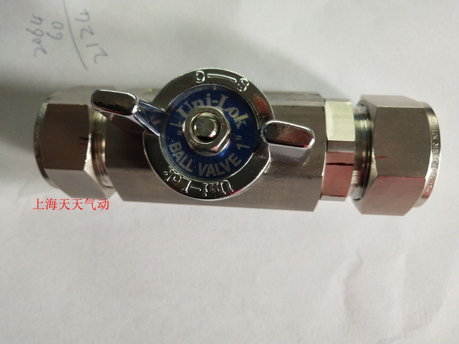1PC NEW UNILOK 316L1-inch Hexagonal Card Sleeve Ball Valve VB15U-16T # ...
