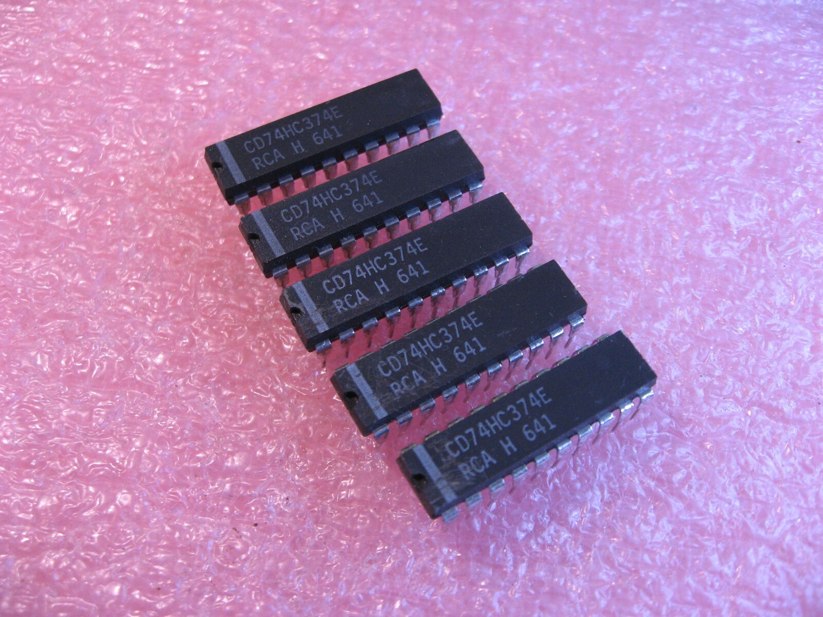 CD74HC374E RCA TTL Octal Latch 74HC374 74374 Plastic - NOS Qty 5 | eBay