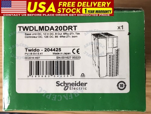 Schneider Modicon TWDLMDA20DRT PLC Base Unit Expandable ...Brand New | eBay