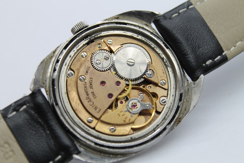 ENICAR STAR JEWELS 2334 OCEAN CAL.1141 MANUAL 140-54-04 VTG DATE SWISS ...