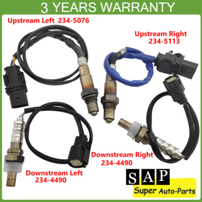 Set of 4 Up&Downstream Oxygen Sensor For Ford F-150 3.5L Turbocharged ...