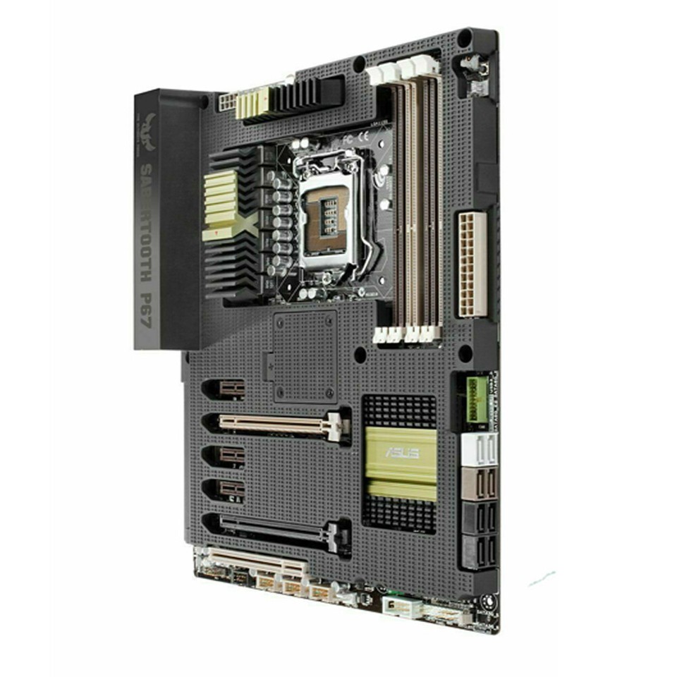 For ASUS SABERTOOTH P6 LGA1155 Intel P67 USB3.0 PS/2 SATA6Gb/s Suppor ...