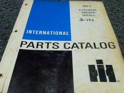International Harvester D179 3-Cyl Diesel Engine on 2412B Parts Catalog ...