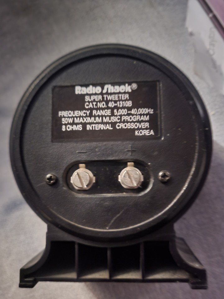 Radio Shack Super Tweeter | eBay