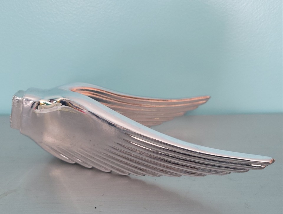 Vintage Chrome WINGS for FLYING GODDESS Car Hood Ornament – Automotive ...