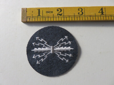 GERMAN WW2 LUFTWAFFE TRADE PATCH BADGE SIGNALS | eBay