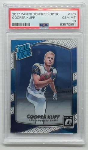 2017 Donruss Optic Cooper Kupp Rated Rookie RC #179 PSA 10 GEM MINT | eBay