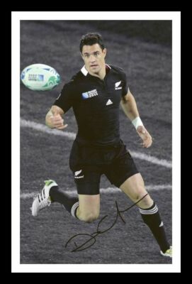 Dan Carter - New Zealand All Blacks Autograph Signed & Framed Photo ...