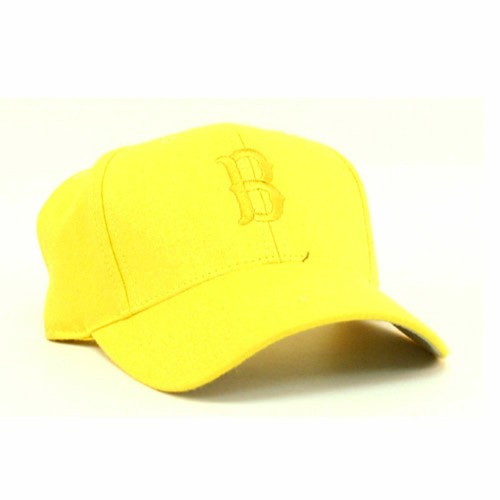 Boston Red Sox Yellow Baseball Cap Hat Embroidered B Men Adjustable | eBay