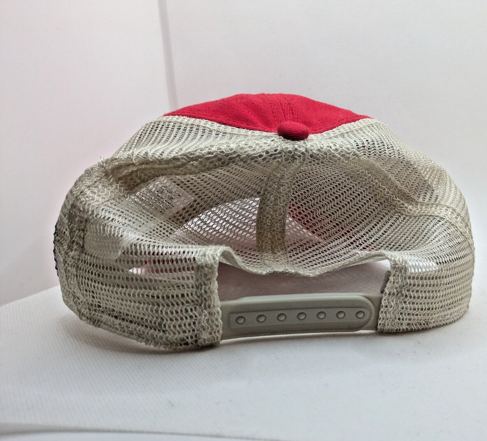 K Products Dekalb Corn Seed Mesh Snapback Farming Hat Red with Flag One ...