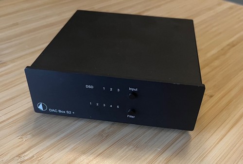 Pro-Ject DAC Box S2 Plus Digital to Analog Converter Black | eBay