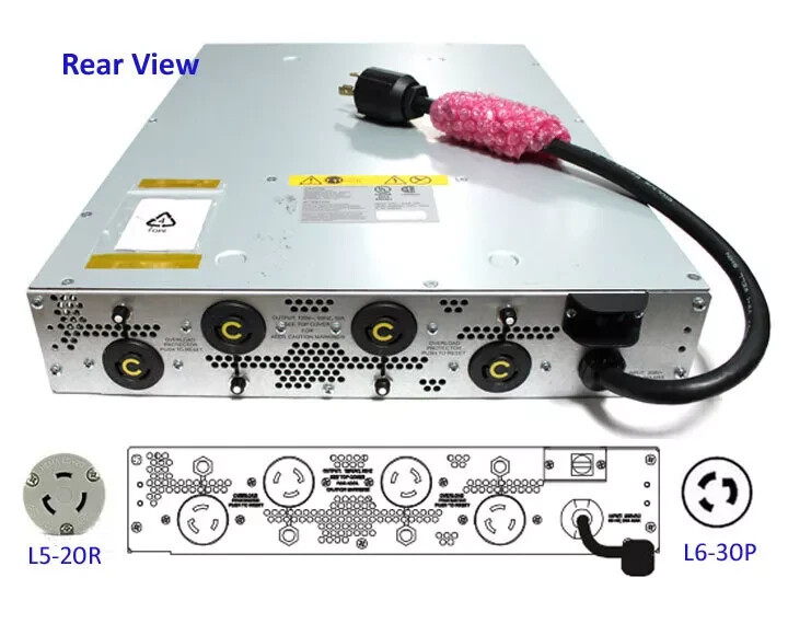 APC Step-Down Rack-mountable Transformer – 5000VA – RM 2U – OUT: 4 x ...