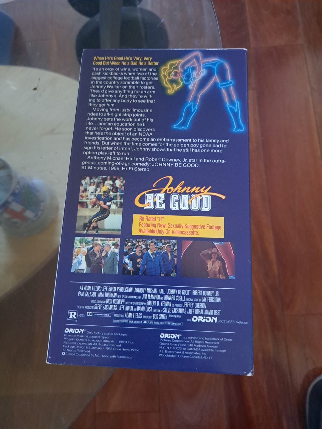 Johnny Be Good (1988) - VHS - Robert Downey Jr. Uma Thurman 23568087153 ...