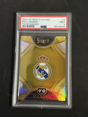 2023-24 Panini Select La Liga Team Badges Real Madrid CF Real Madrid ...