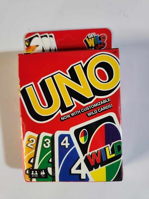 UNO Card Game-With Customizable Wild Cards | eBay