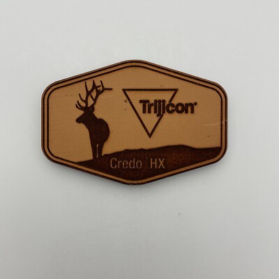 Trijicon Credo HX Leather Morale Patch Shot Show 2024 | eBay