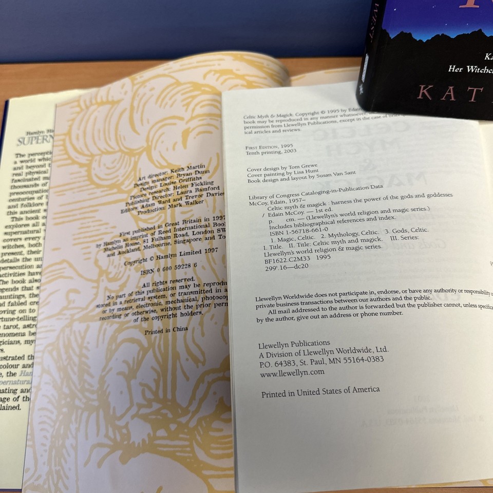 Lot of 13 Vintage Witchcraft Occult Spells Psych Devil Fairies Magic ...